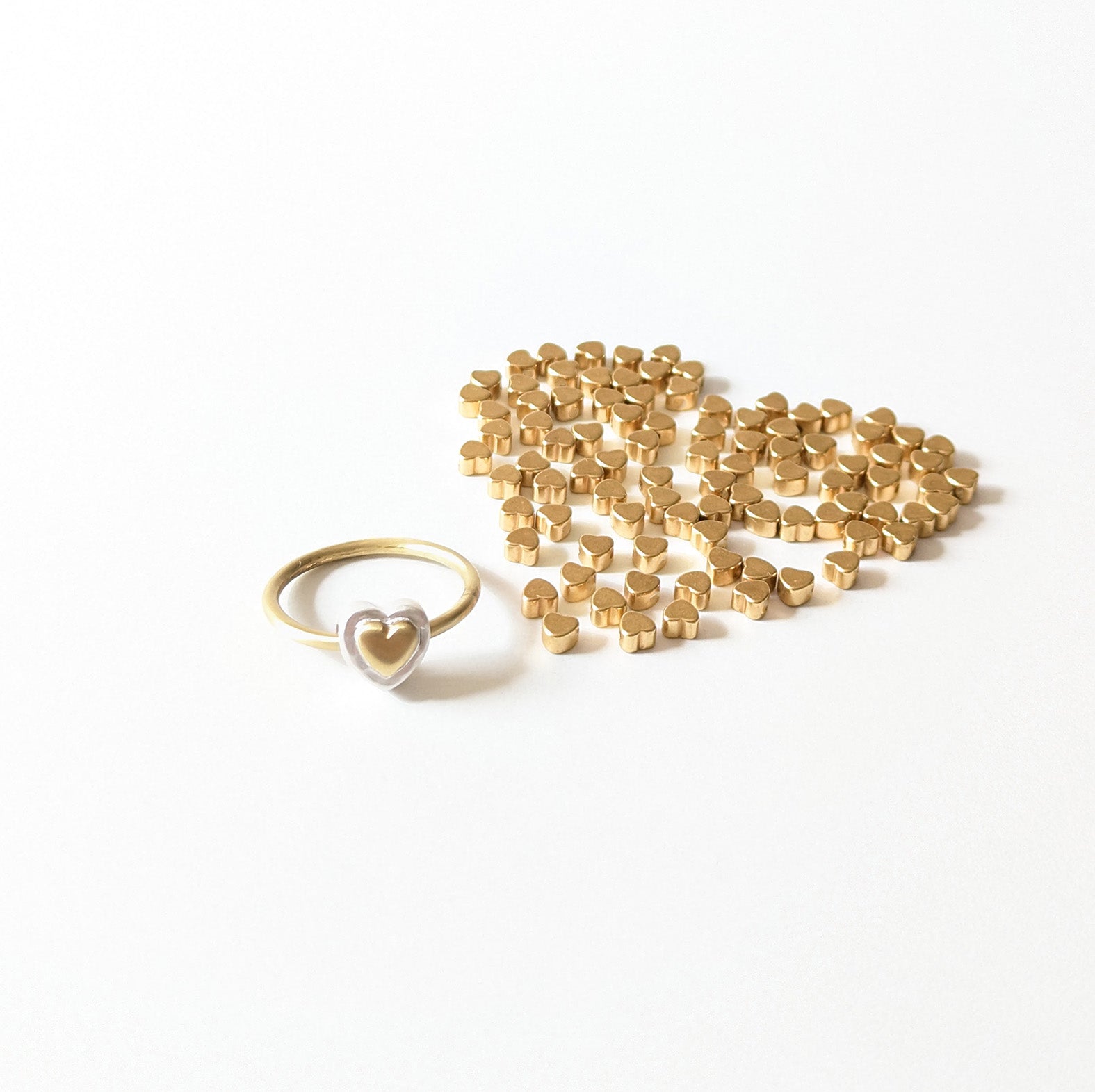 The MARRY ME Heart Bead Ring – viaSMiTH
